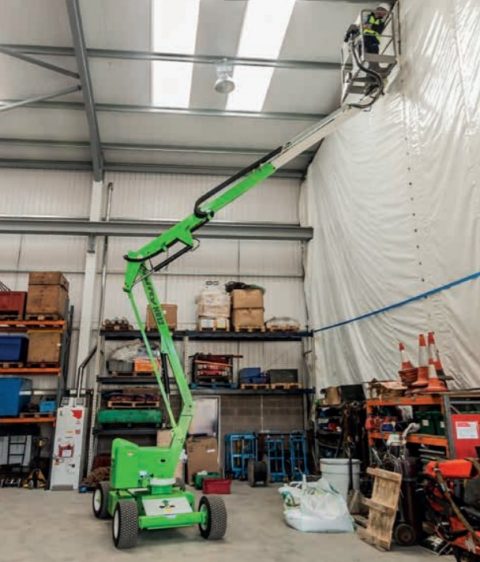 Niftylift HR12NB - 12.2M Articulating Bi Fuel Boom | Streamline Site ...
